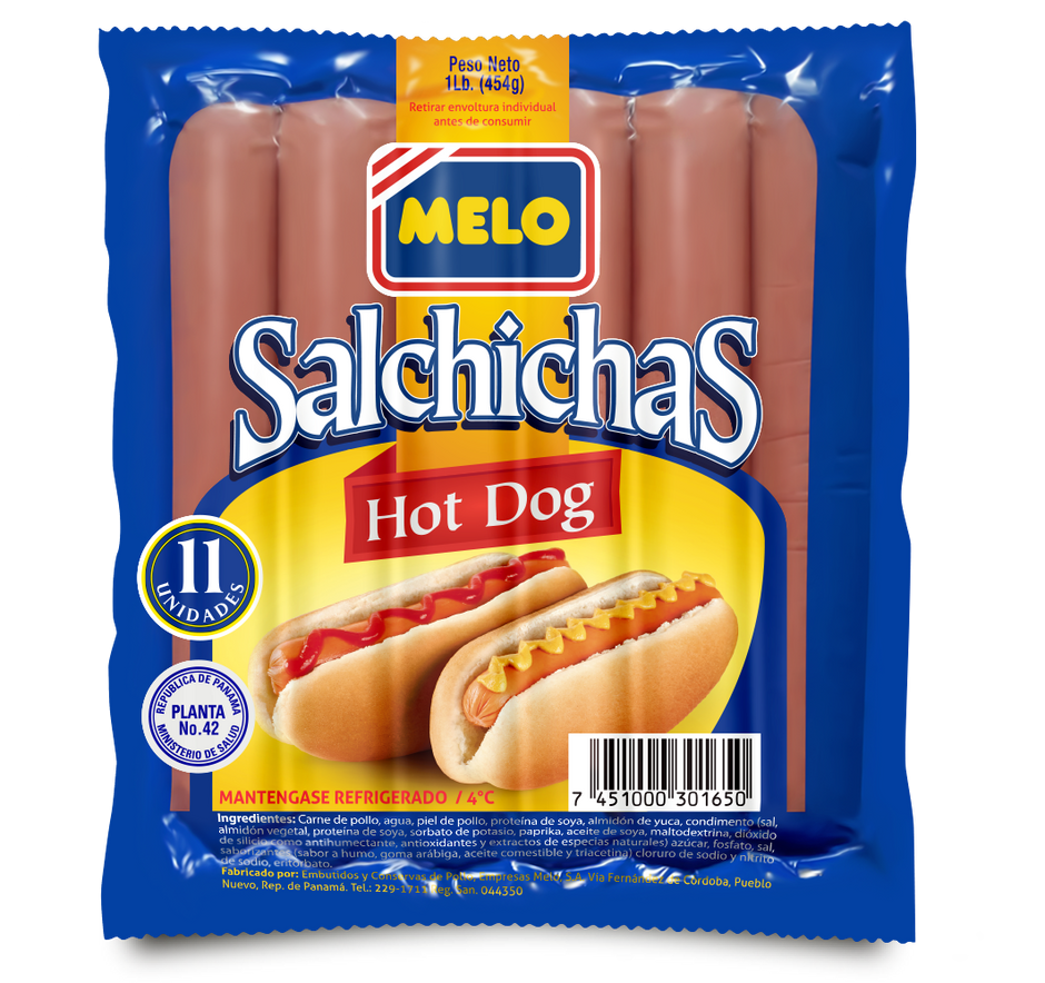 Salchichas – MELO Alimentos